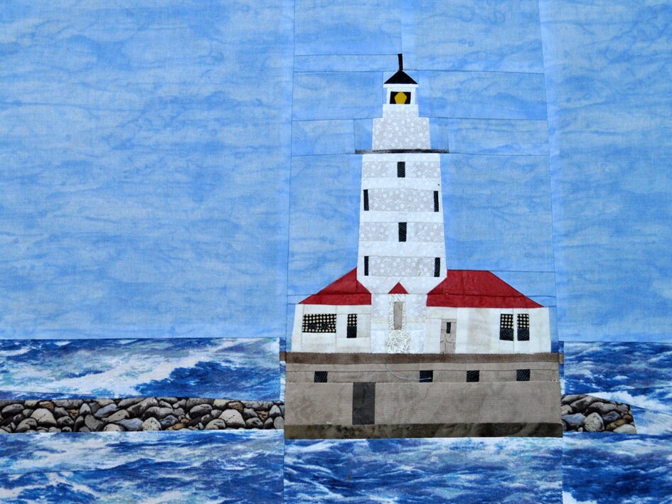 Lighthouse Quilt Paper Piecing Pattern - Etsy