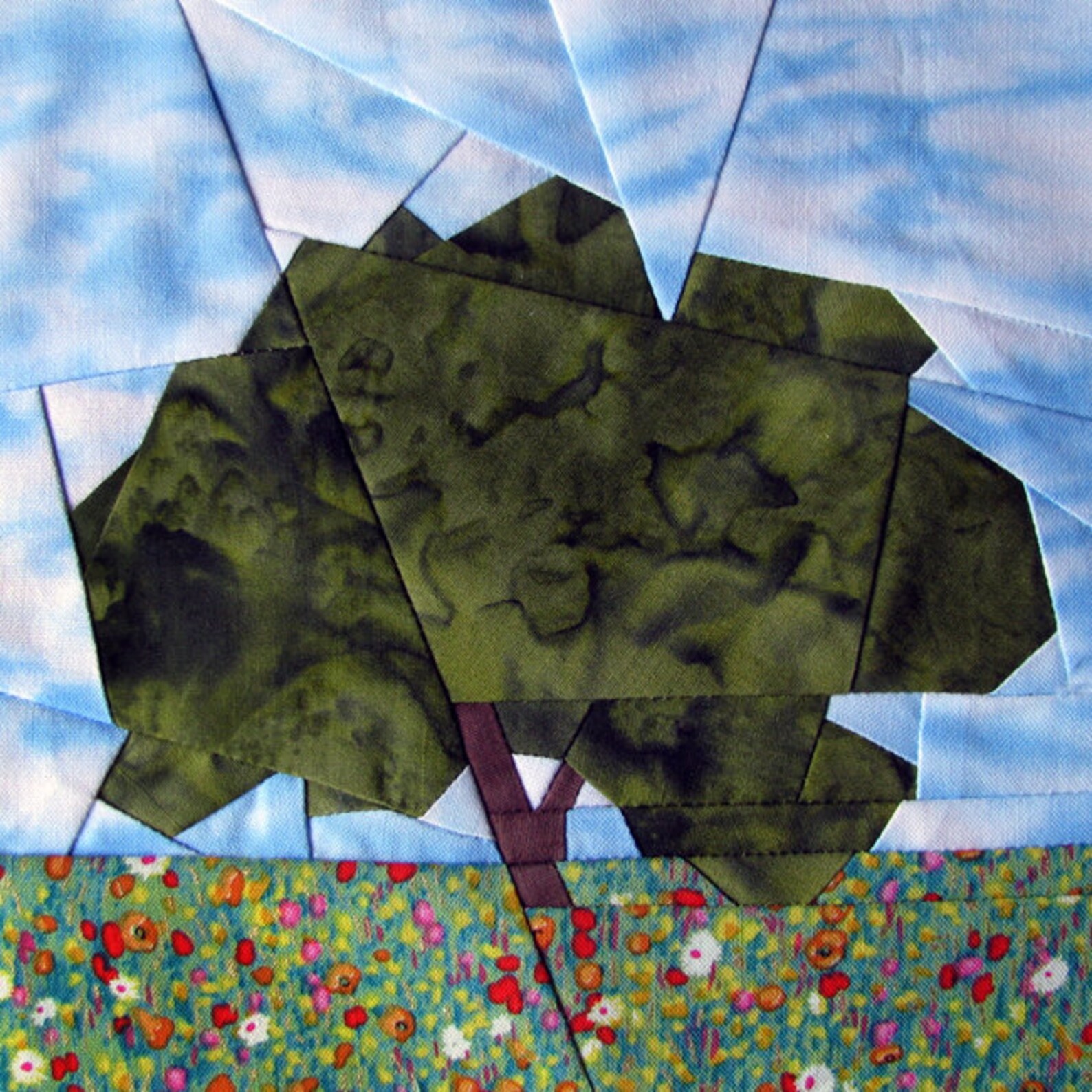 Trees Paperpiecing Set 3 - Etsy
