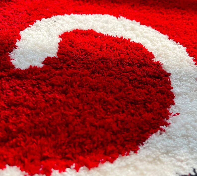 Anime Akatsuki Red Cloud Rug Stylish Home Decor for Anime Fans Gift ...