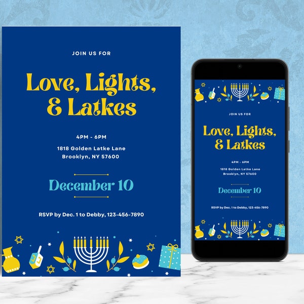 Hanukkah Lights - Etsy