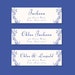 Blue Victorian Return Label EDITABLE Template, Printable Stationery ...