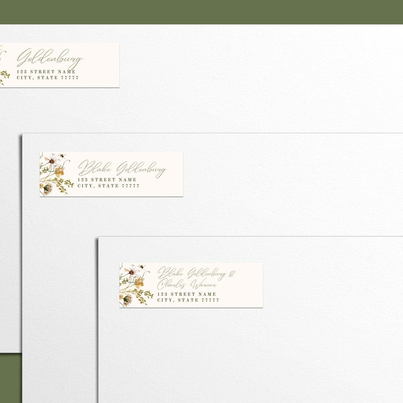 Diy Address Labels - Etsy