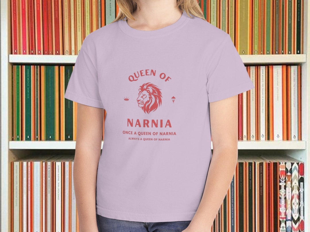 Kids Narnia T-shirt - Queen of Narnia | Youth Comfort Colors Garment ...