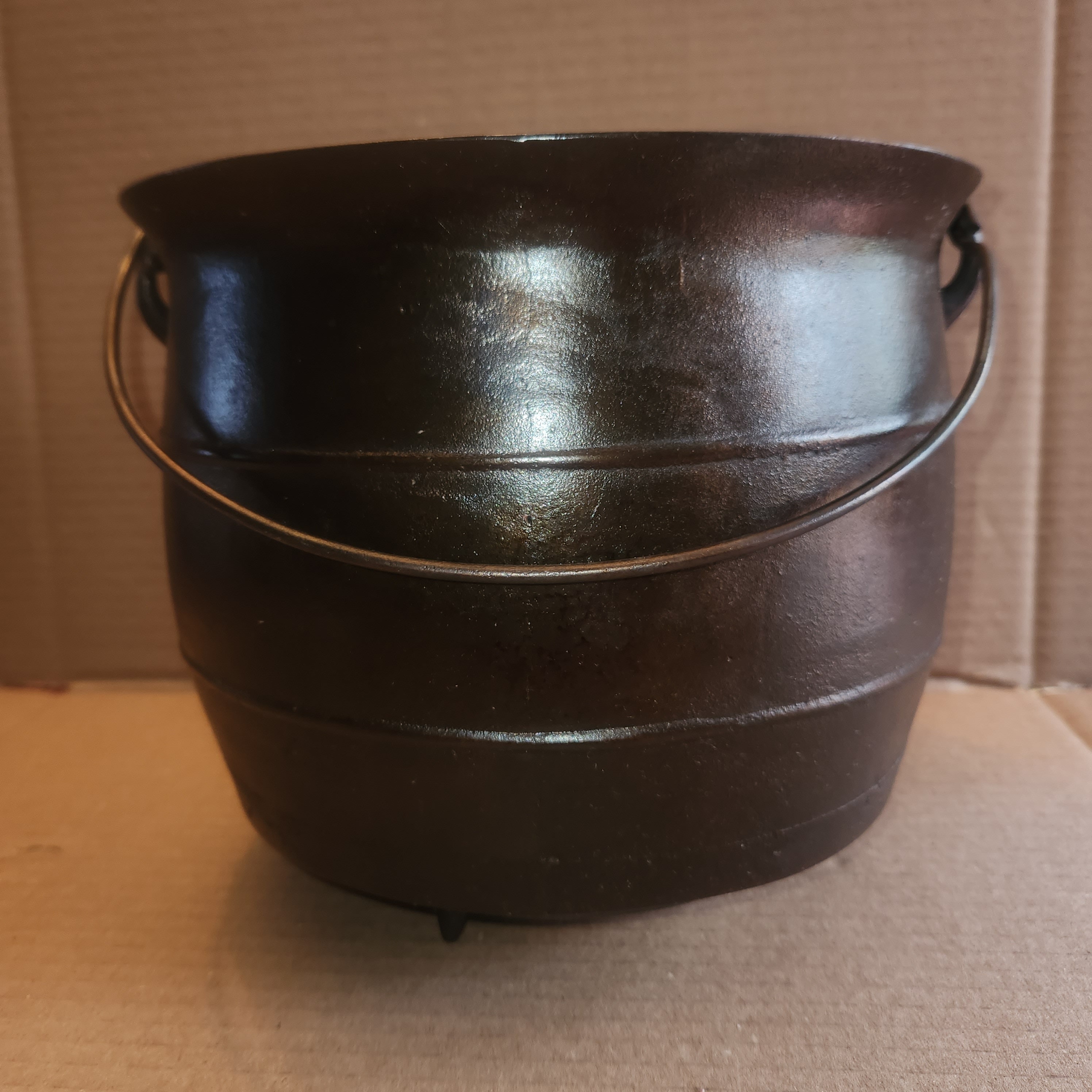 Antique 1800s Cast Iron Cauldron/ Kettle - Etsy