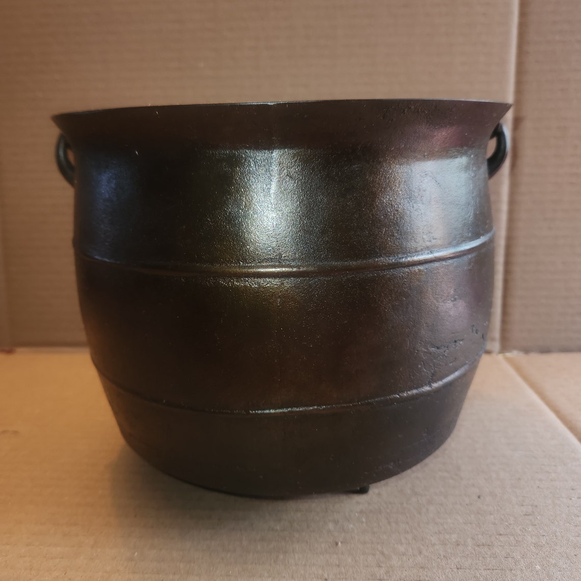 Antique 1800s Cast Iron Cauldron/ Kettle - Etsy
