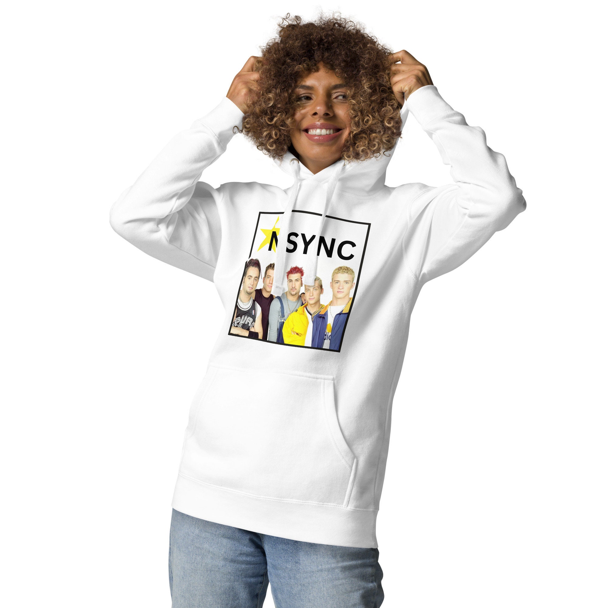 NSYNC Retro Graphic Unisex Hoodie 90's Boy Band Reunion - Etsy