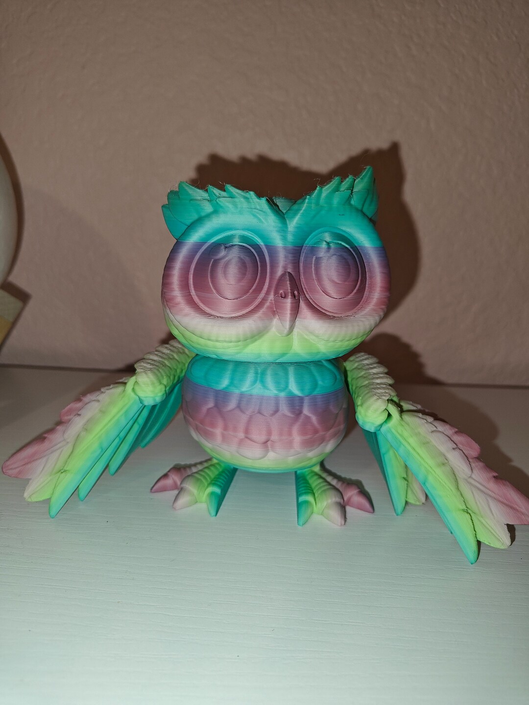 3D Printed Articulating Owl - Etsy