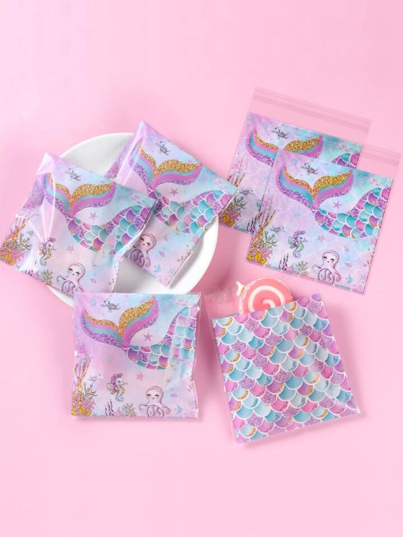 Mermaid Party Favor Bags - Under the Sea Birthday, 25pcs - Etsy
