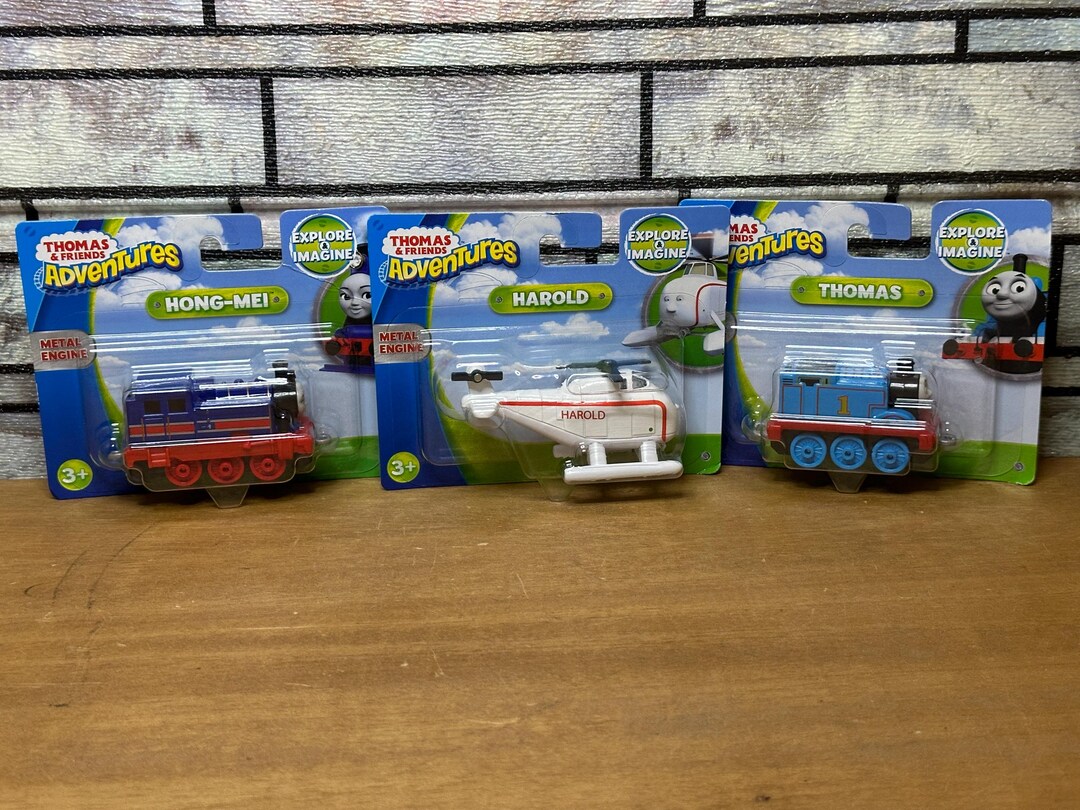 Thomas & Friends Die-cast Engine LOT: Thomas, Harold and Hong-mei ...