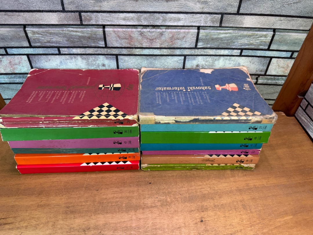 Lot of 13 Sahovski Informator Beograd Chess Informant Fide Collection ...