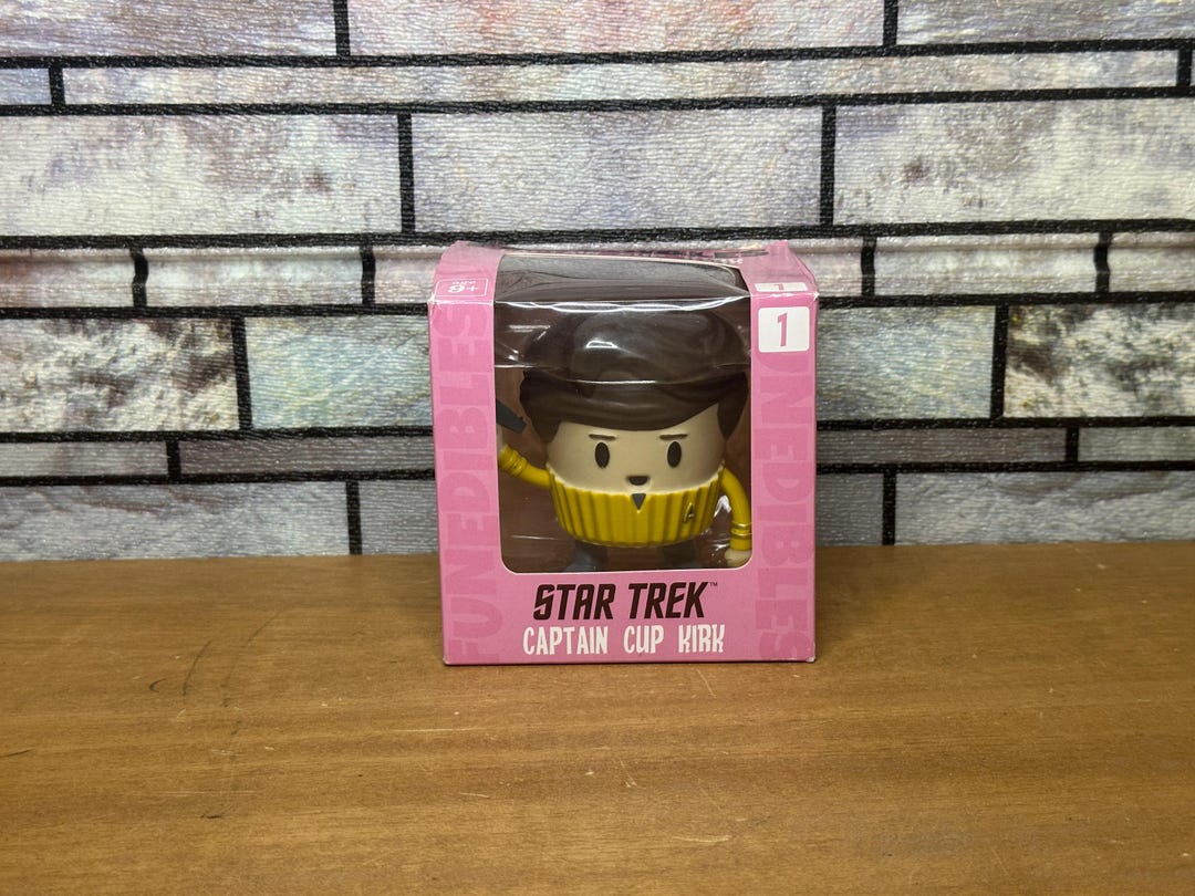 Star Trek Captain Cup Kirk Vinyl Figure by Funedibles Usaopoly, We Ship ...