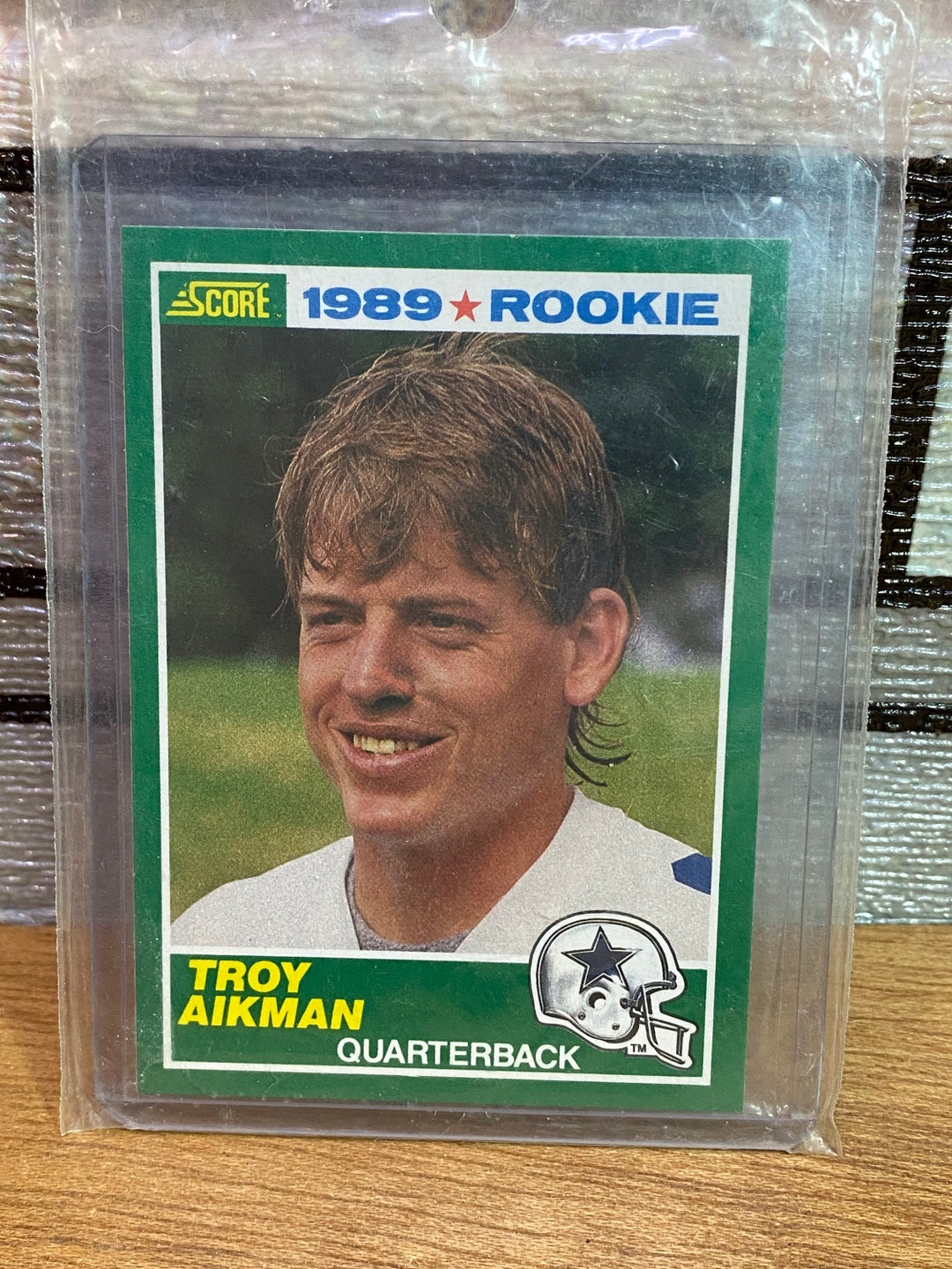 Troy Aikman RC 1989 Score #270 Dallas Cowboys Rookie Card - Etsy
