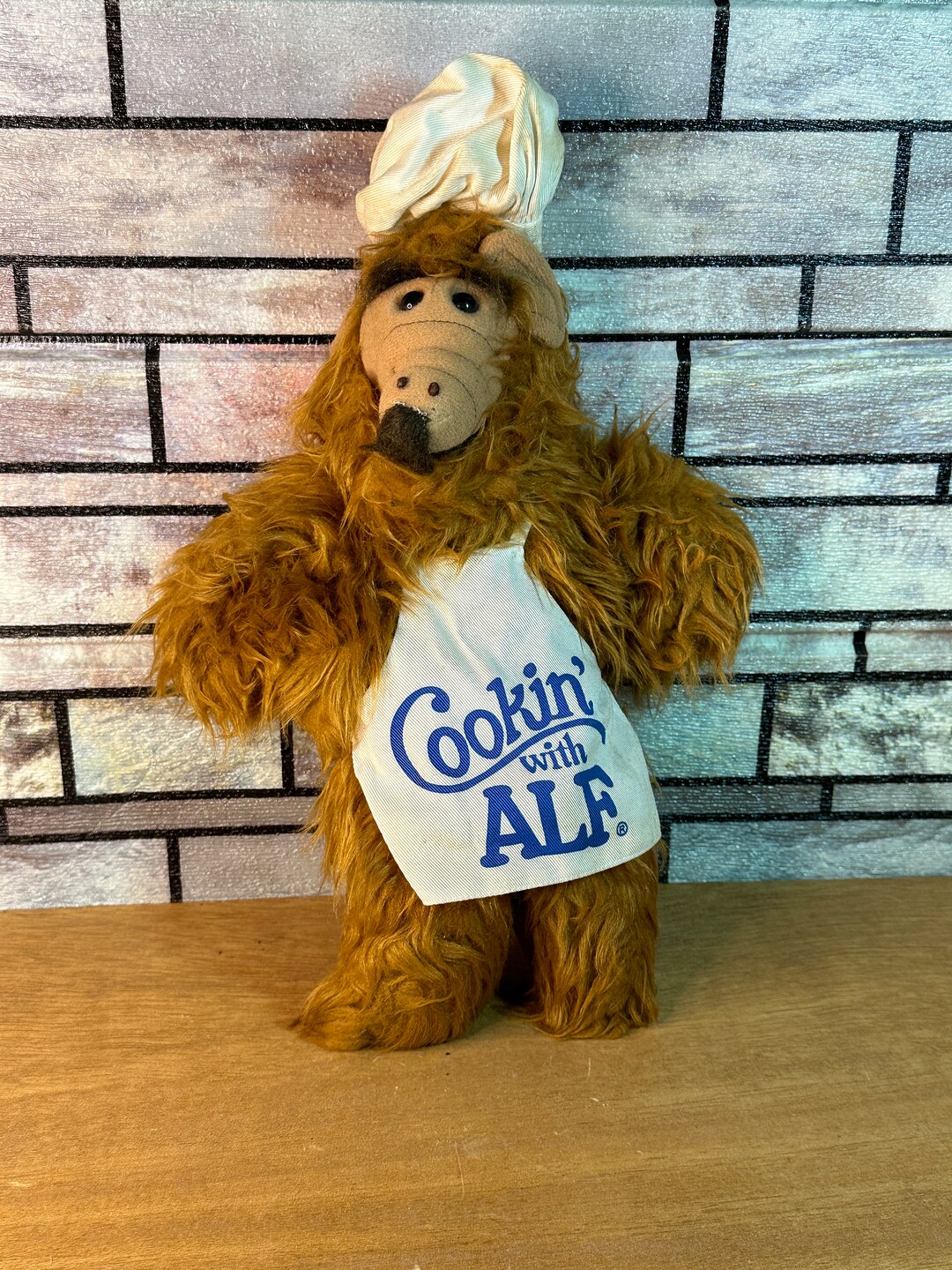 Vintage Cooking With Alf Burger King Hand Puppet Plush 1988 Retro TV ...