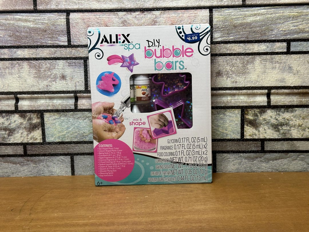 ALEX Spa D.I.Y. Bubble Bars - Kid's Craft Kit - Etsy