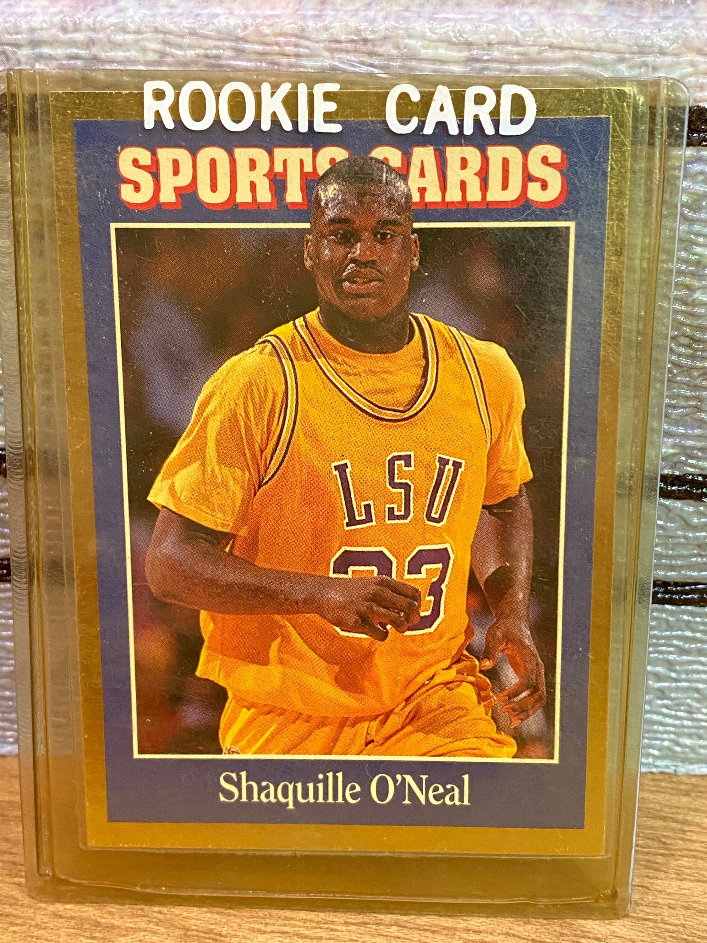 Shaquille O'neal LSU, 1992 Sports Card News #140 Basketball Trading ...