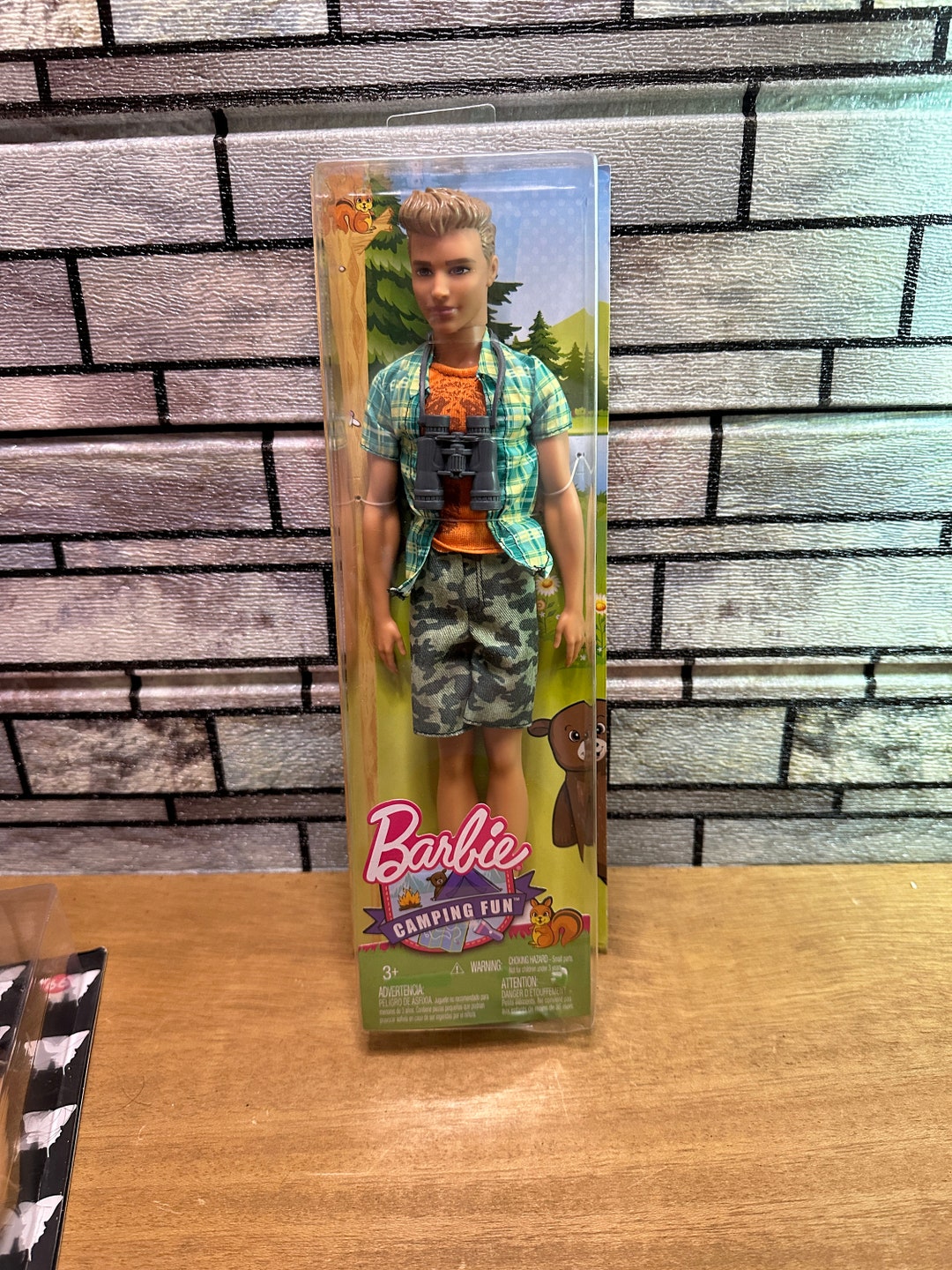 Barbie Camping Fun Ken Doll Outdoors W/ Binoculars, Free Same Day ...