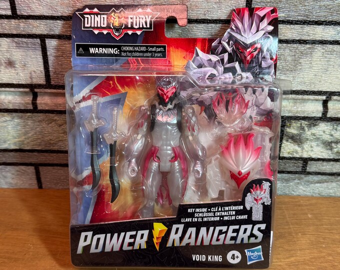Power Rangers Dino Fury Void King Action Figure Toy Dino Fury Key, Ship ...