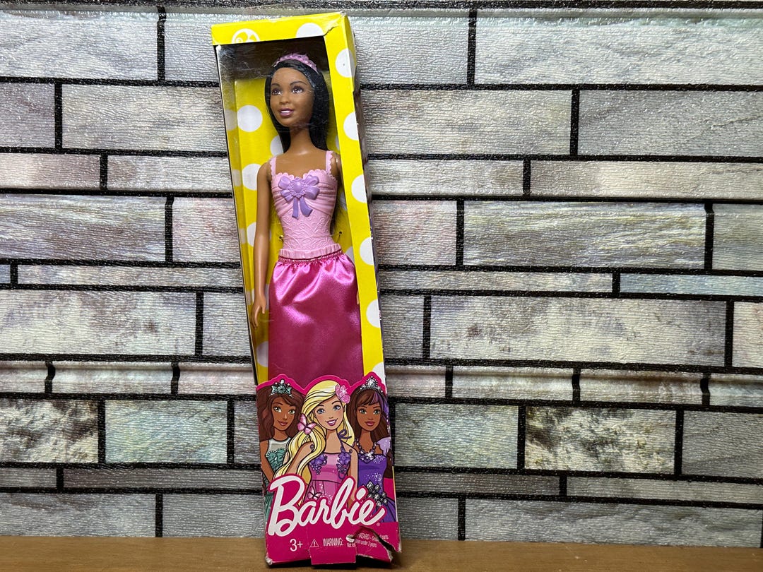 Barbie You Can Be Anything Princess Brunette W Pink Dress - NIB! - Etsy