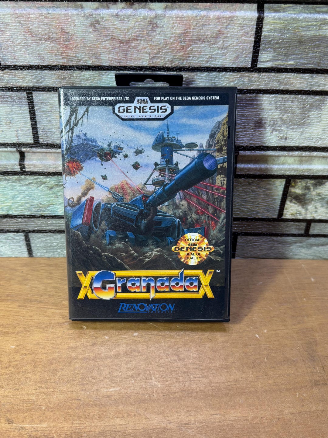 Granada - Sega Genesis Game (1990) With Case & Manual - Etsy