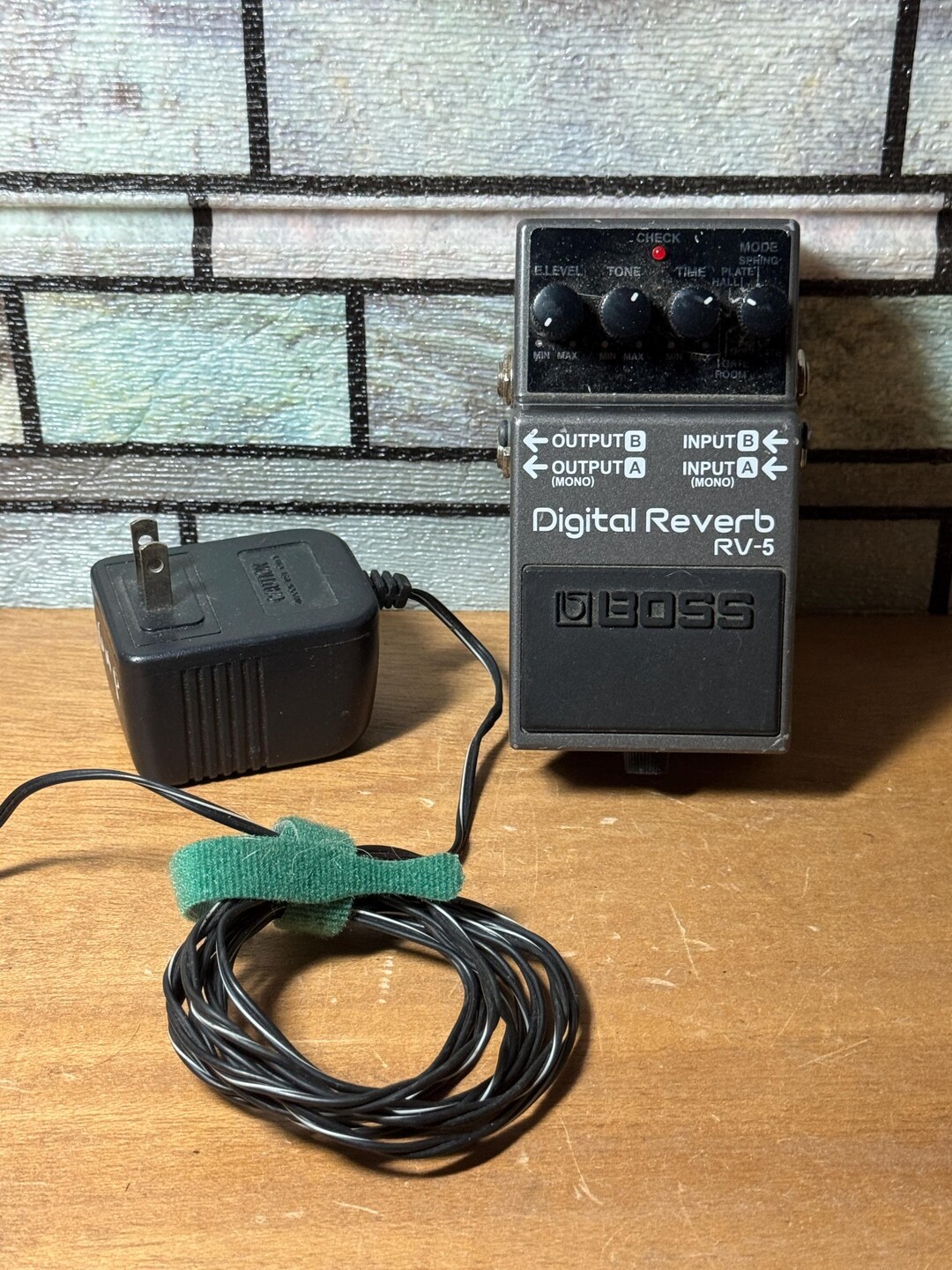 Vintage BOSS RV-5 Digital Reverb Guitar Pedal W Power Adapter, Free ...