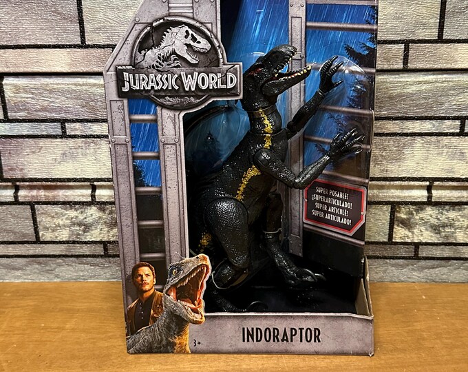 Jurassic Park World Indoraptor Super Posable 10" Tall, 2017, Free Daily ...