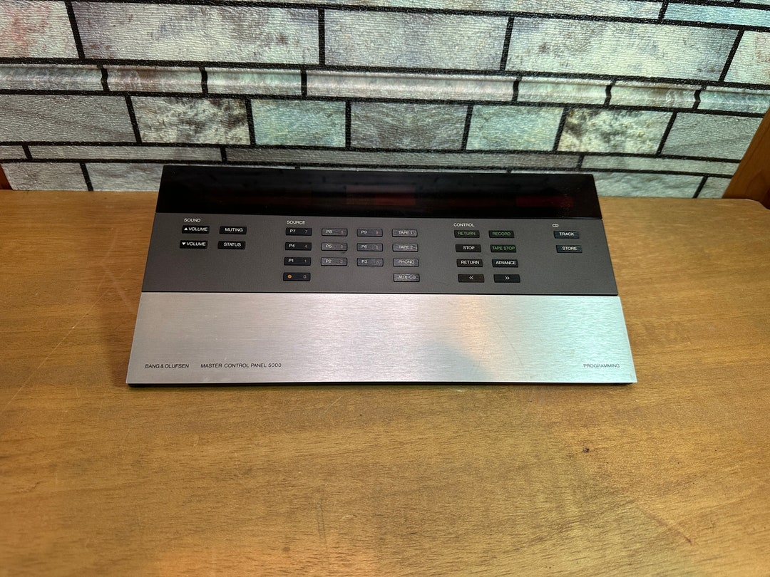 Bang & Olufsen Master Control Panel Remote Control, Table Top, 1985 ...