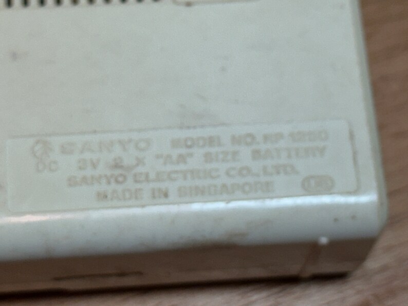 Sanyo RP 1250 Transistor AM Radio Vintage, Free Same Day Quikship - Etsy