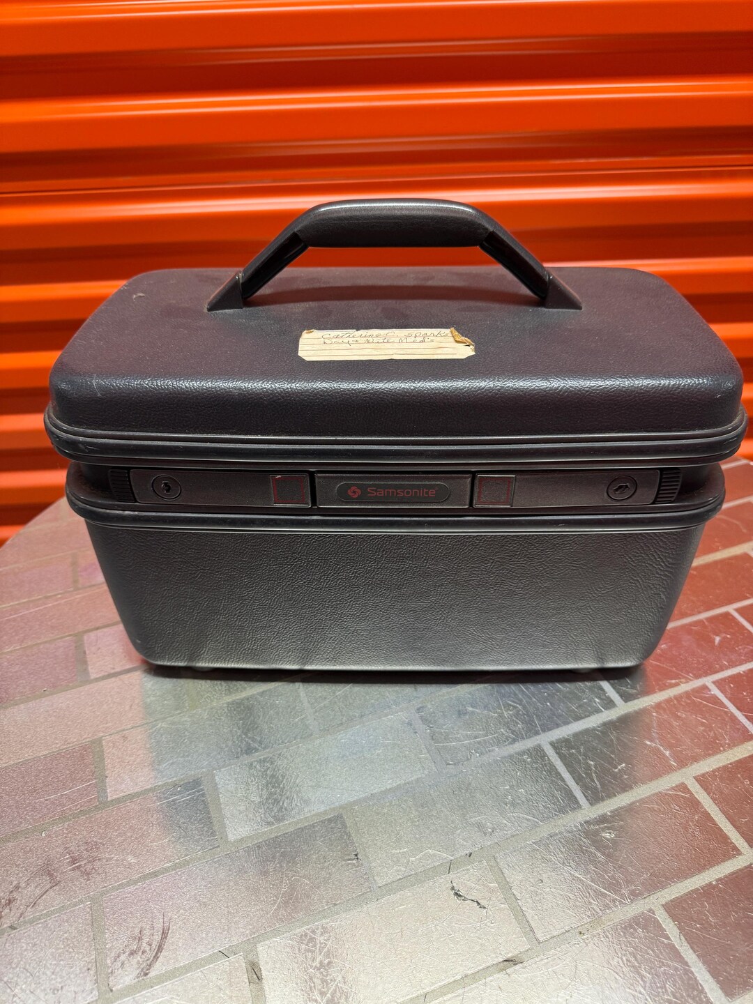 Vintage Samsonite Luggage System 4, Train Case Makeup Cosmetic Suitcase ...
