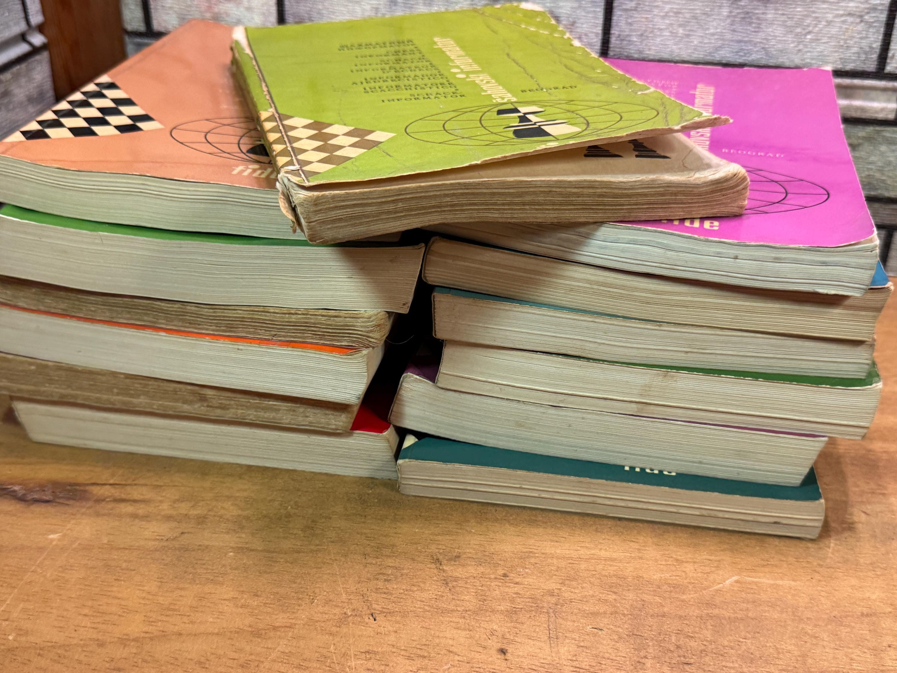 Lot of 13 Sahovski Informator Beograd Chess Informant Fide Collection ...