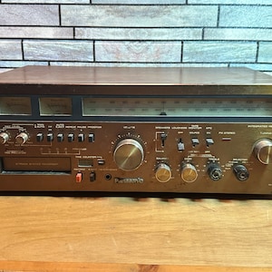 Panasonic RA-6600 FM AM Stereo Receiver W/ 8 Track Player & Recorder ...