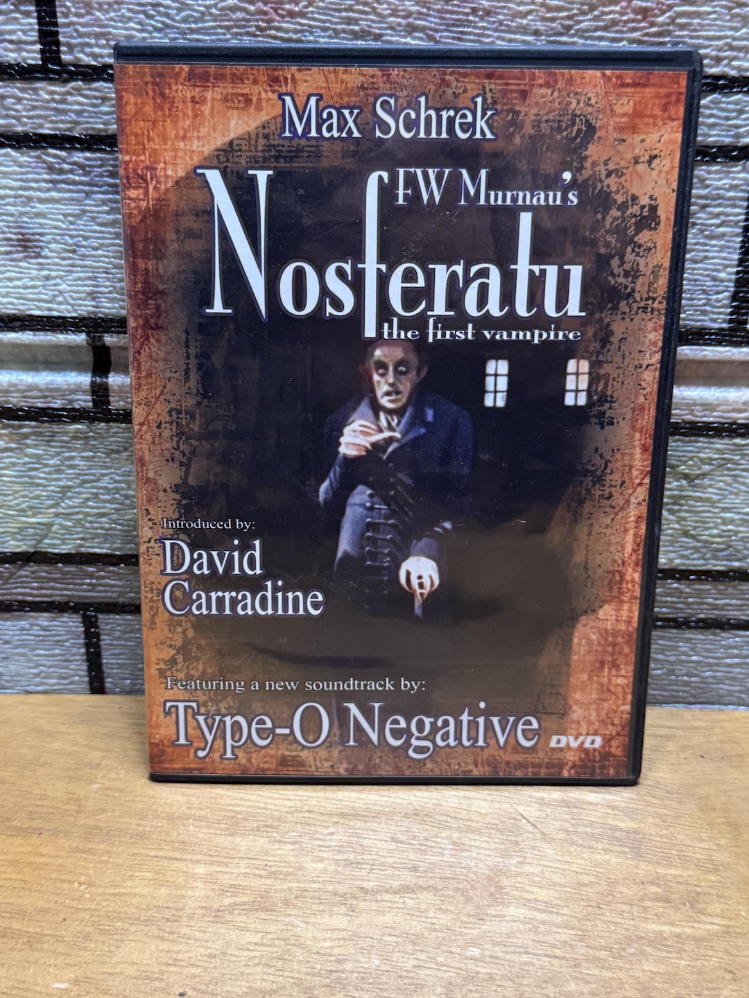 FW Murnau's Nosferatu the First Vampire: Max Schrek Movie DVD, Free Daily Quikship - Etsy