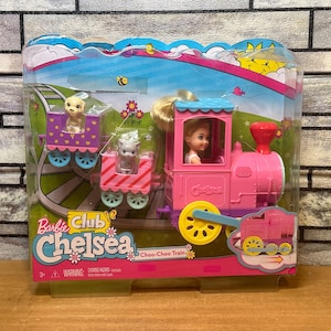 Barbie Club Chelsea Choo Choo Train Locomotive Mattel FRL86 Free Daily Insured Shipping