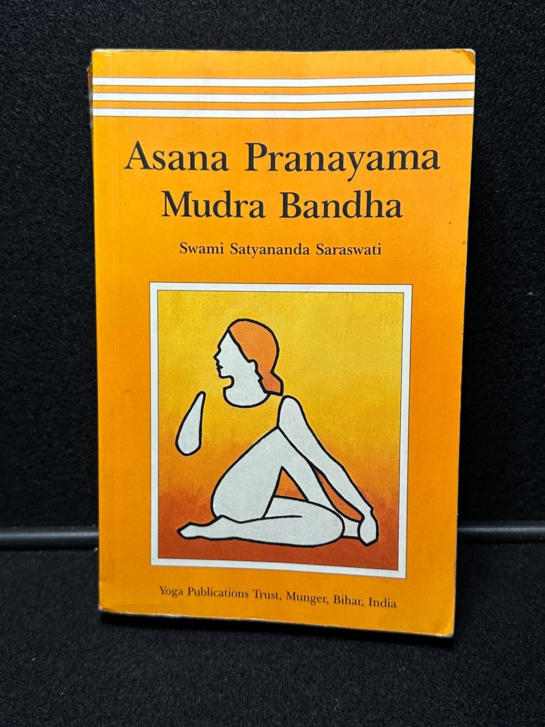Asana Pranayama Mudra Bandha by Swami Satyananda Saraswati, Free Daily Quikship - Etsy