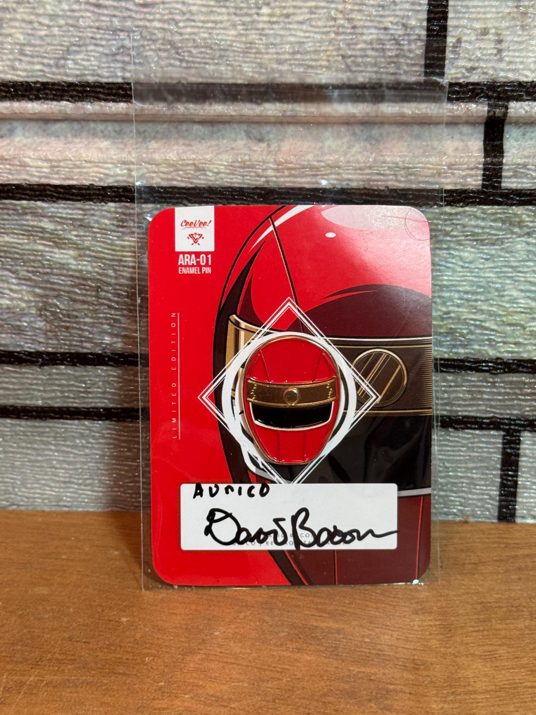 David Bacon Power Rangers Red Aquatic Ranger Limited Edition ...
