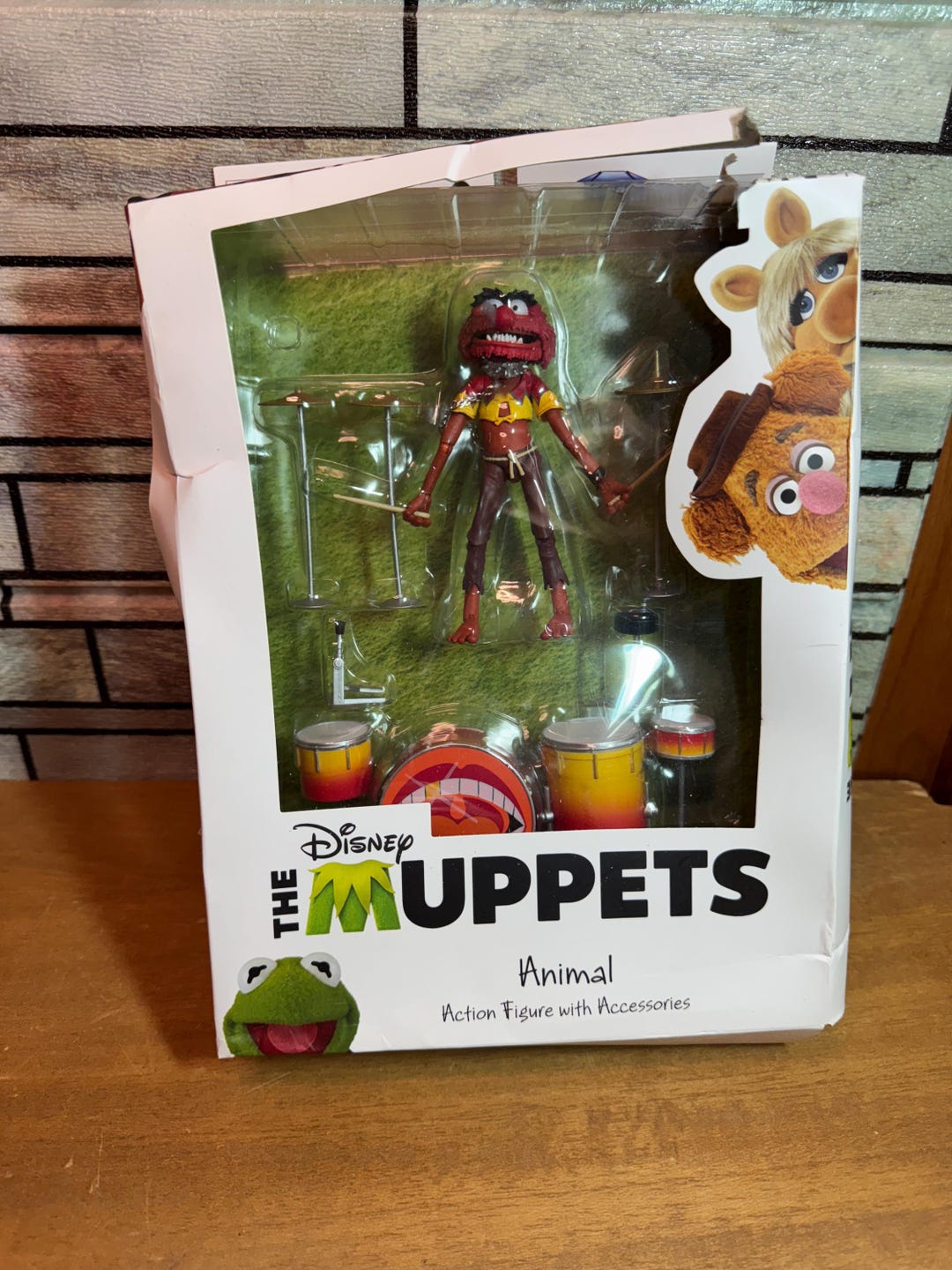 Diamond Select Toys Disney the Muppets Animal Action Figure Drum Kit ...