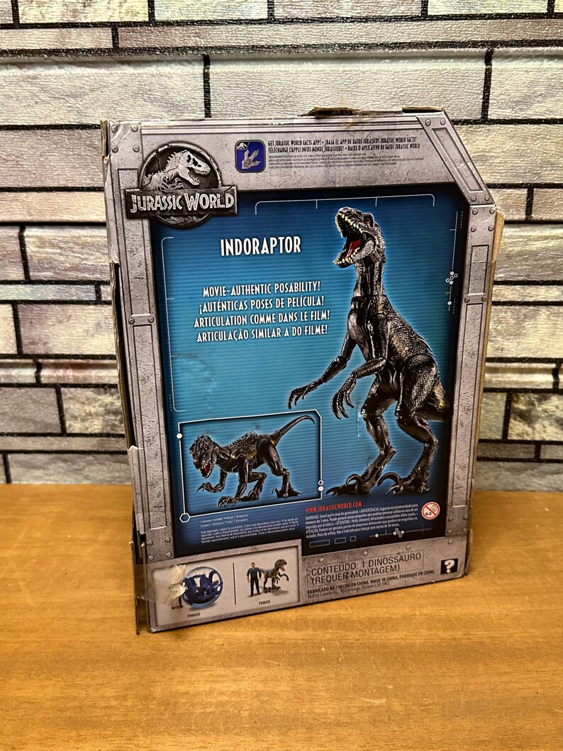 Jurassic Park World Indoraptor Super Posable 10 Tall, 2017, Free Daily ...