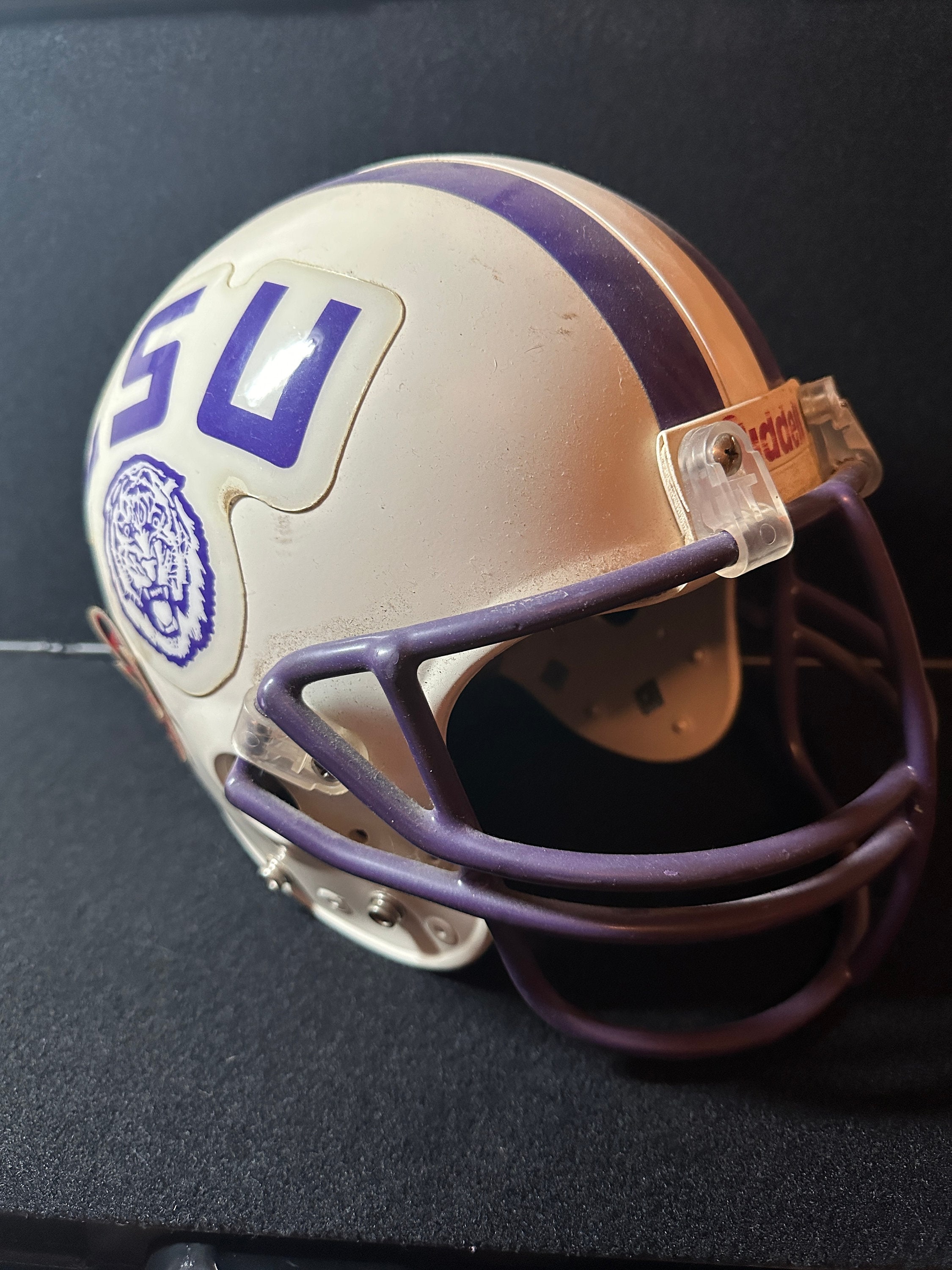 Vintage LSU on Field Full Size NCAA Football Helmet, Louisiana State ...