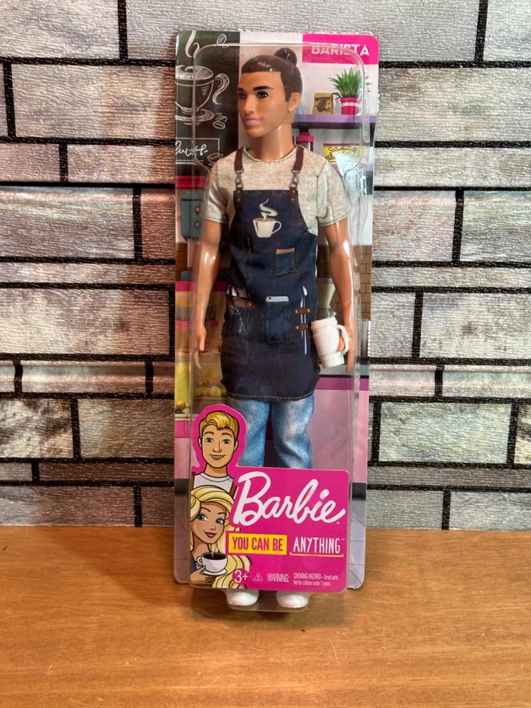 Barbie Ken Barista Doll: You Can Be Anything - SEALED! - Etsy