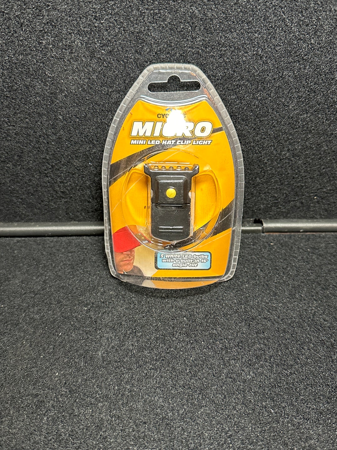 Vintage Cyclops Micro Mini LED Hat Clip Light, NOS, Same Day Shipping ...