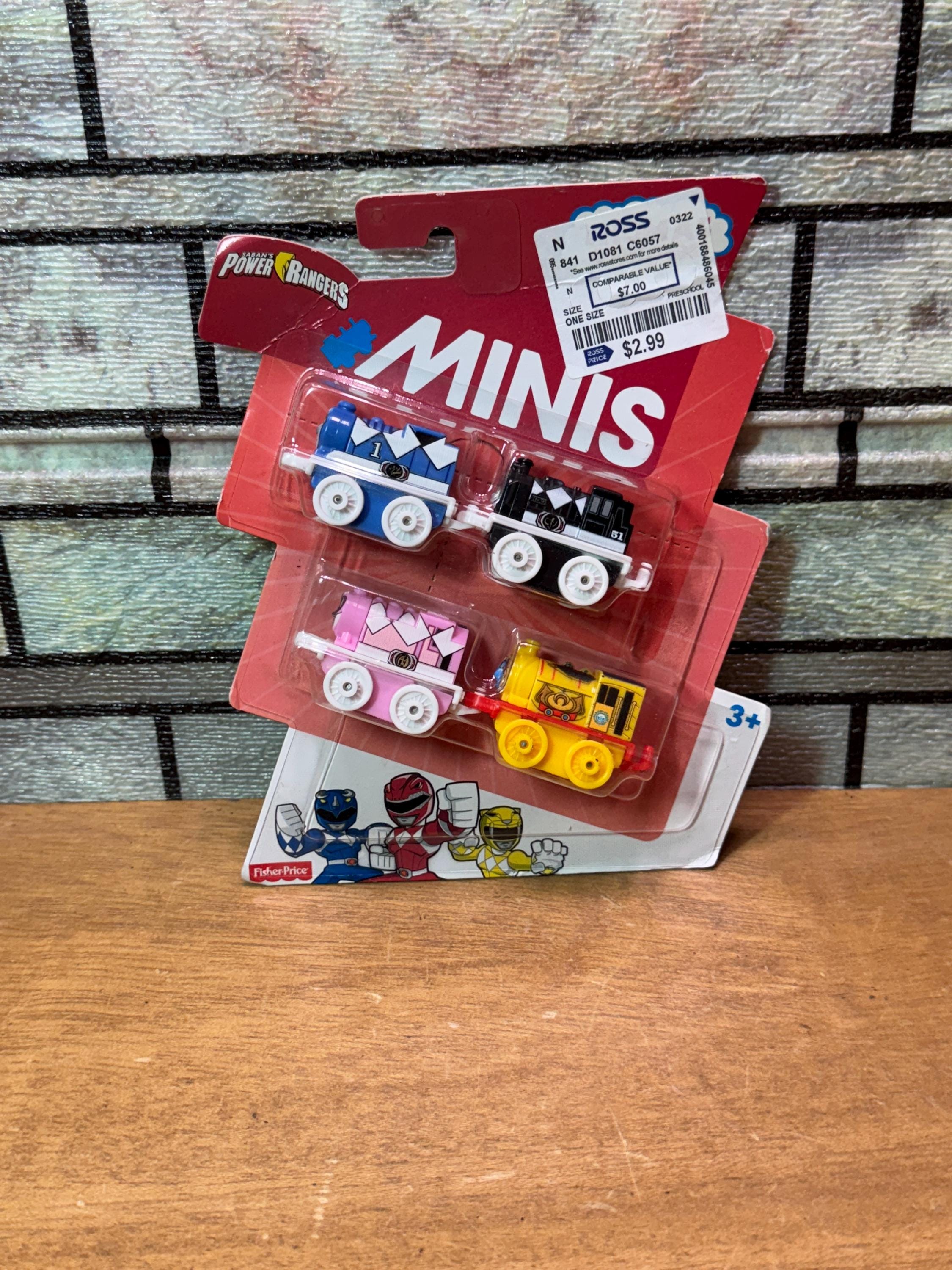 Thomas and Friends Minis Power Rangers Four Pack Trains Set - Etsy