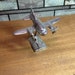 Vintage WWII Fighter Airplane Aircraft Desk Model Ornament Cast ...