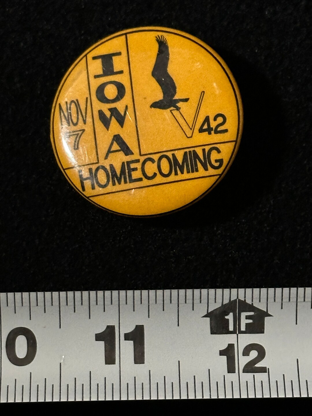The University of Iowa 1942 Homecoming Pin Back Button, 1.75", Free ...