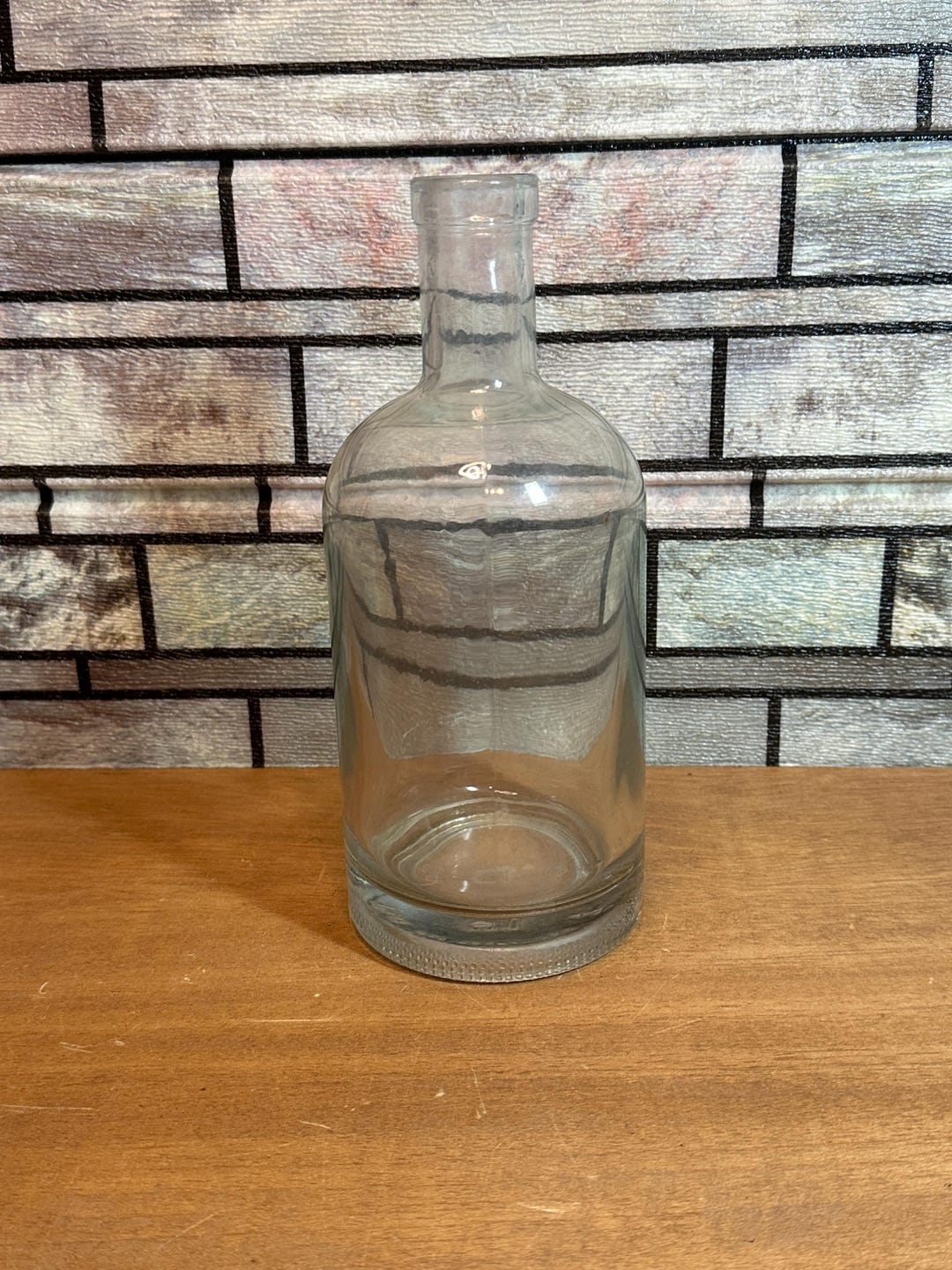 Vintage Anchor Hocking Bar Bottles, Wine, Liquor, Thick Glass, Free ...