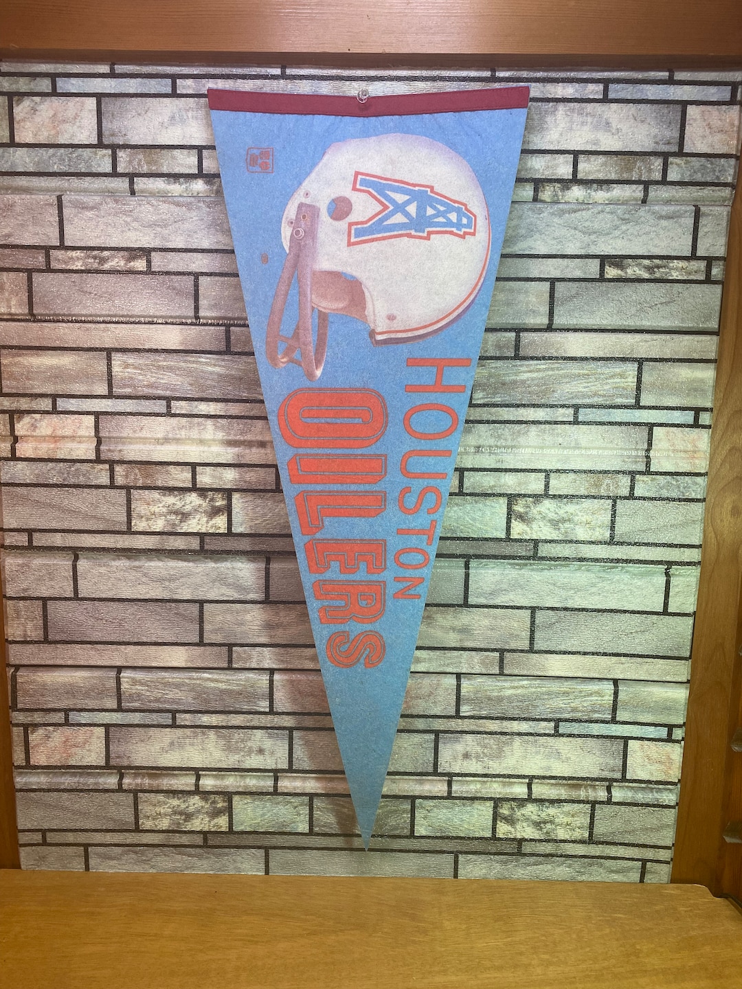 Vintage Houston Oilers NFL Team Pennant, 1980's - Etsy