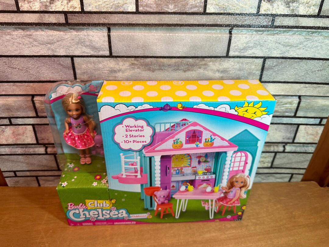 Barbie Chelsea Treehouse Clubhouse, Pink Bear, Elevator, Free Daily ...