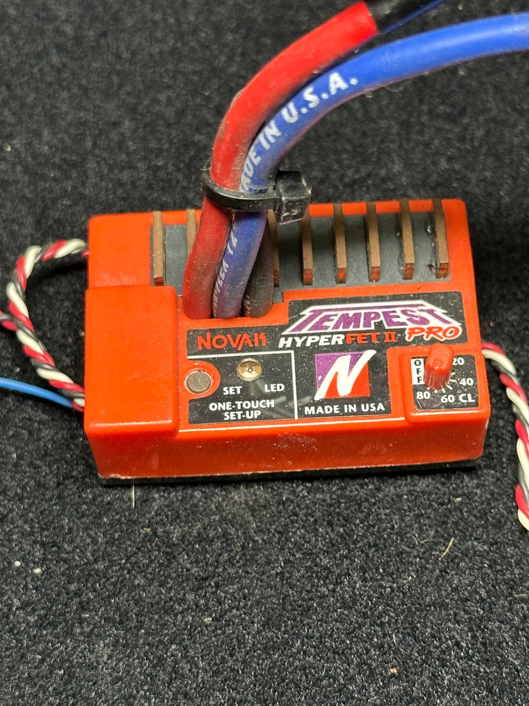 Vintage Novak Tempest Pro Hyperfet II Speed Control RC ESC, Free Daily ...