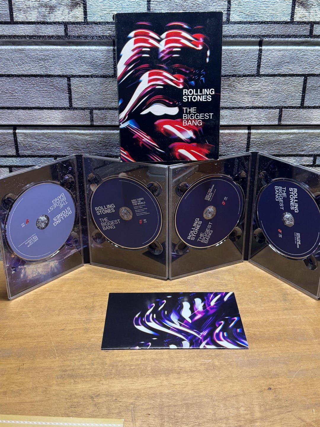 The Rolling Stones: the Biggest Bang Concert Tour, 4 DVD Boxed Set ...