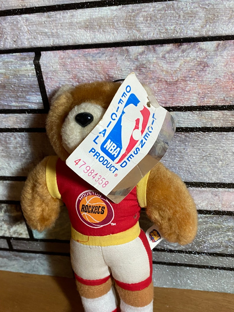 Vintage Houston Rockets Teddy Bear Good Stuff 1993 Plush NBA - Etsy