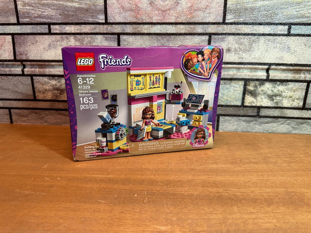 LEGO Friends 41329 Olivia's Deluxe Bedroom & Zobito, Free Daily ...