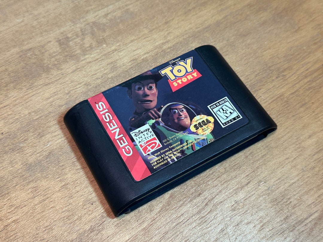 Disney's Toy Story sega Genesis, 1995, Free Same Day Quikship - Etsy